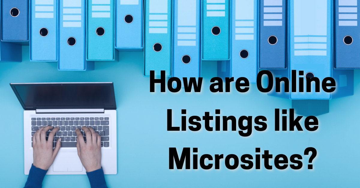 How are Online Listings like Microsites? - DSG Digital Marketing